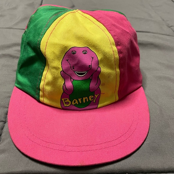 Barney | Accessories | Vintage 9s Barney Purple Dinosaur Baseball Hat ...